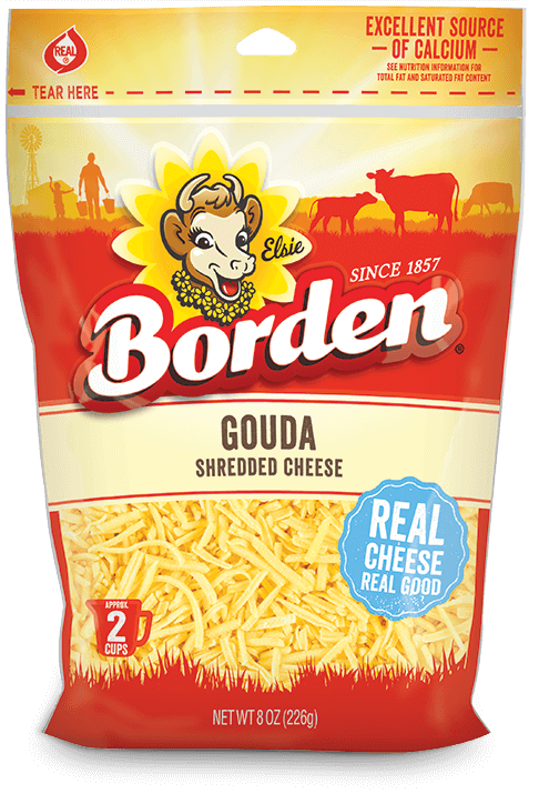 Borden Gouda Regular Shreds – Douglas Food Valu