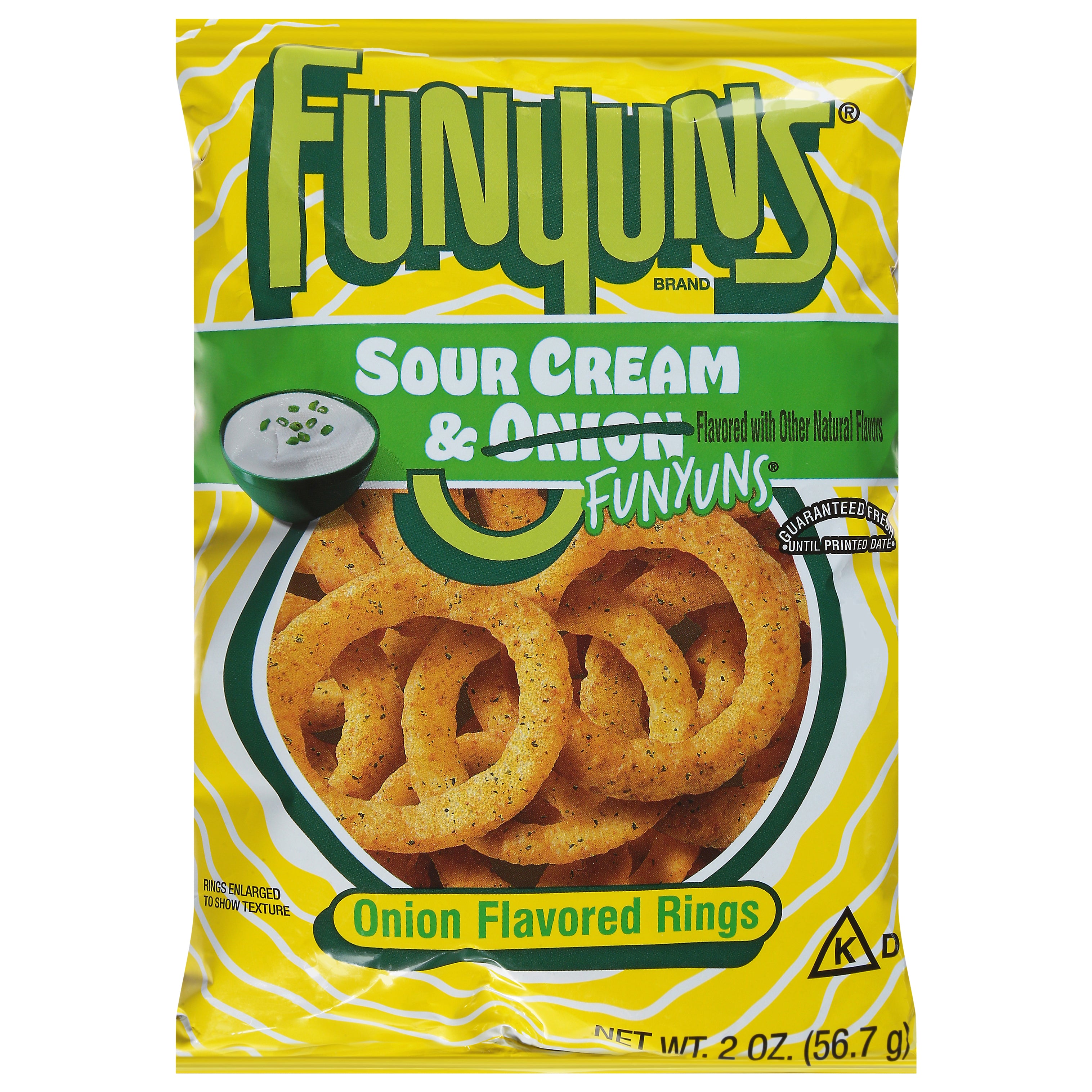Funyuns Sour Cream & Funyuns Onion Flavored Rings 2 oz – Douglas Food Valu