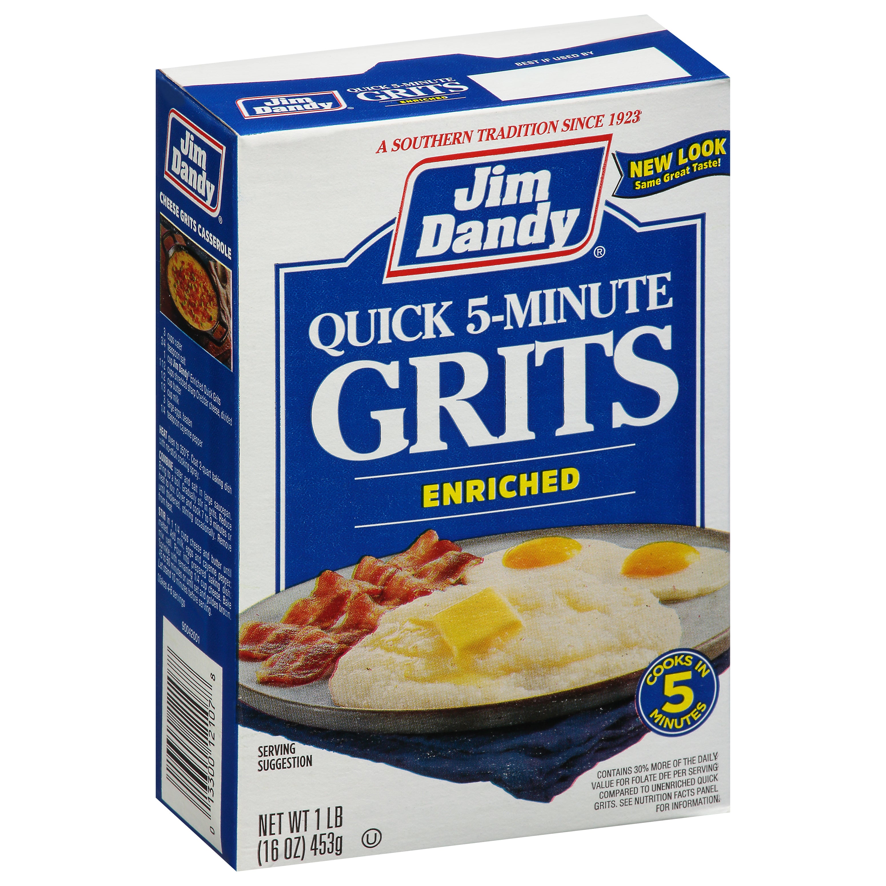 Jim Dandy Enriched Quick 5-Minute Grits 1 lb Box – Douglas Food Valu